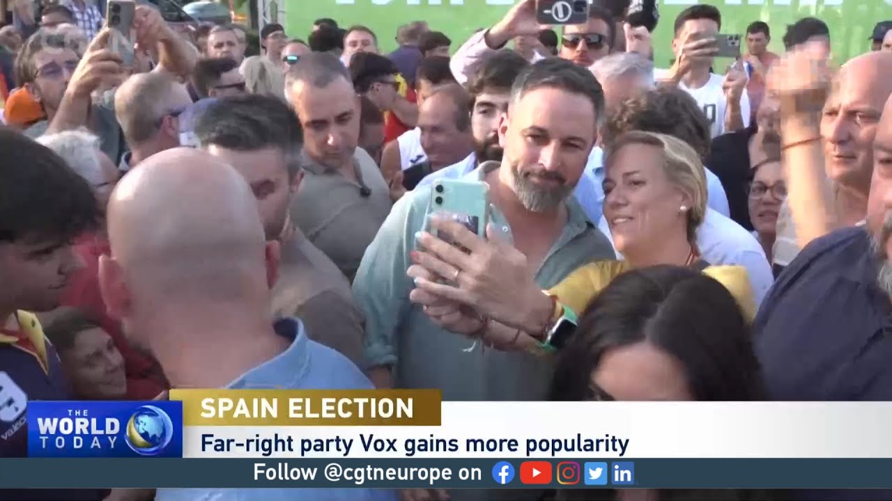 Far-right party Vox has gained more popularity in the Spanish elections ...