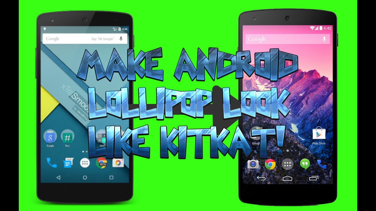 How To Make Your Phone Look Like Android Kitkat...AGAIN! - Month Of ...