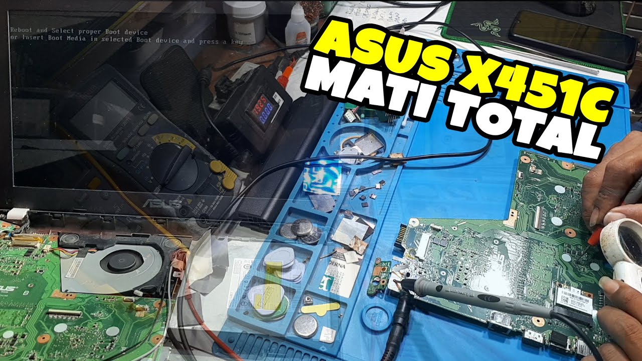 Asus X451 X451C Mati Total - YouTube