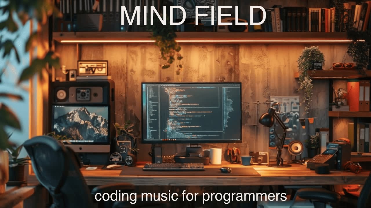 MIND FIELD | Deep Work Music Focus and Stress Relief | Coding Music for ...