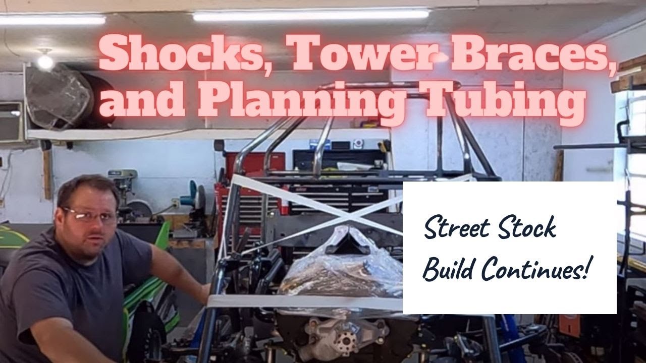 Shock mounting, tower braces, and more on our Street Stock Build - YouTube