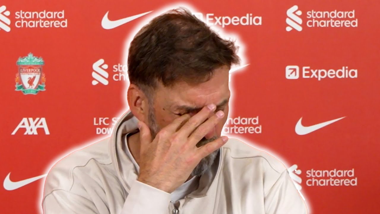 'Saying goodbye NEVER NICE!' 😢 Jurgen Klopp's FINAL pre-match press ...