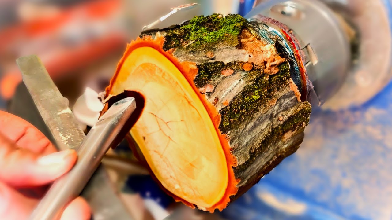 Woodturning - Create the most beautiful wood object - YouTube