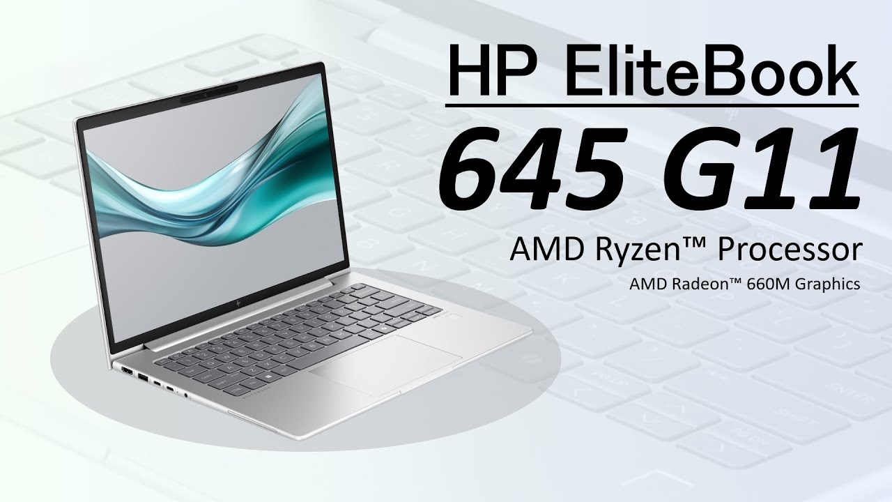 New HP EliteBook 645 G11 Laptop 2024 with AMD Ryzen™ Processor and AMD ...