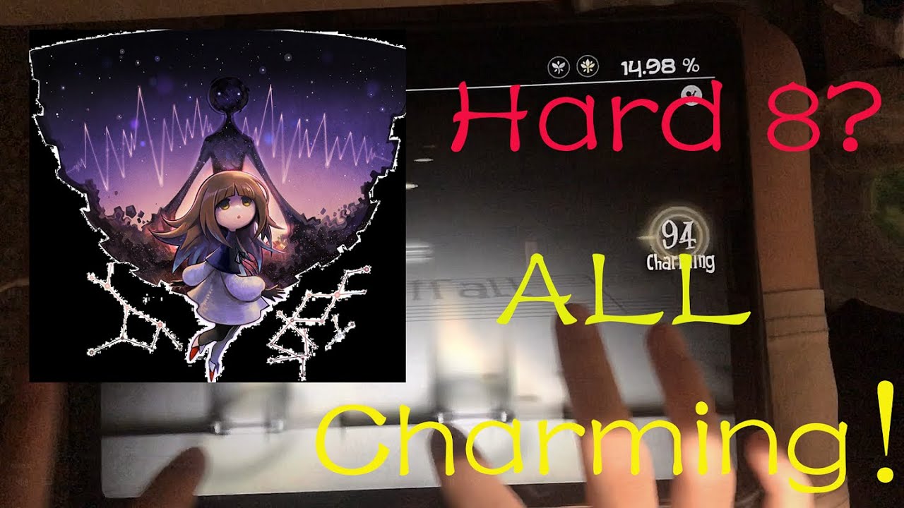 【夜落星辰之時... 你還在嗎...?】ginkiha－NightFall [ Hard 8? ] All Charming!【Deemo ...