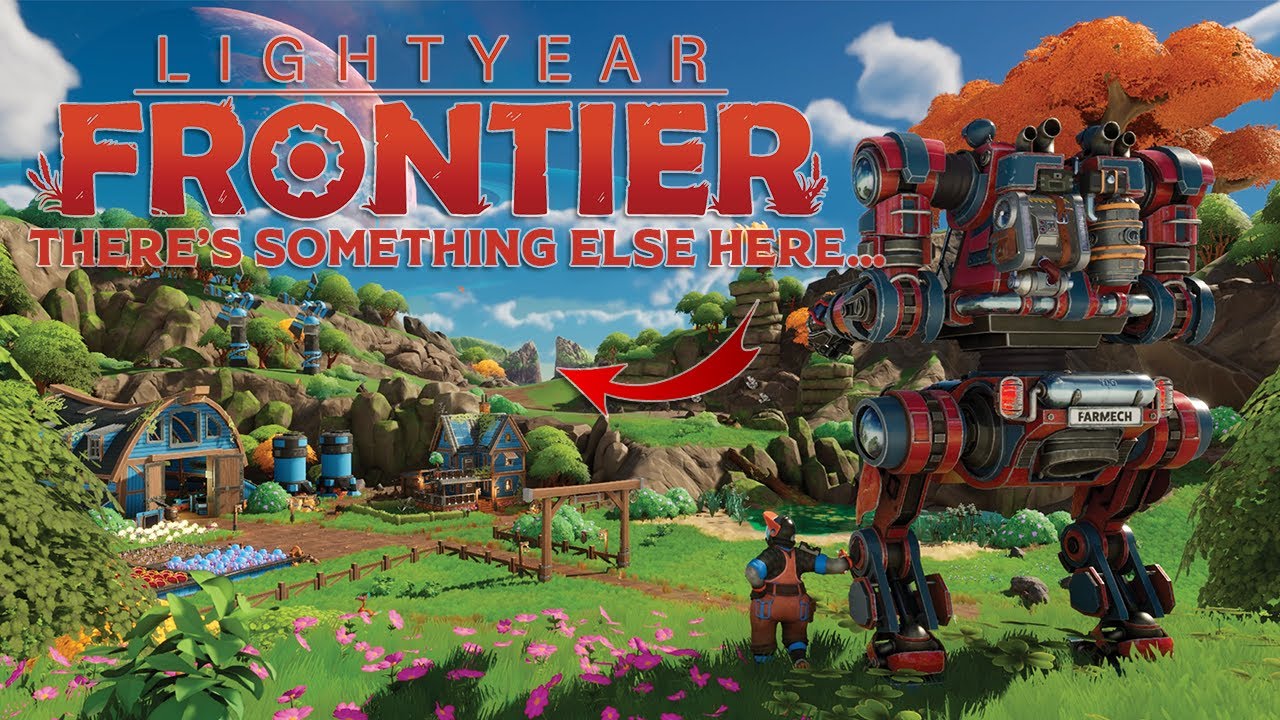 Farming In A Mech But Theres Something Else Here... Lightyear Frontier ...