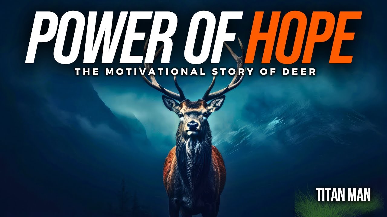 Power Of Hope By Titan Man | MOTIVATIONAL STORY OF A DEER | #hope # ...