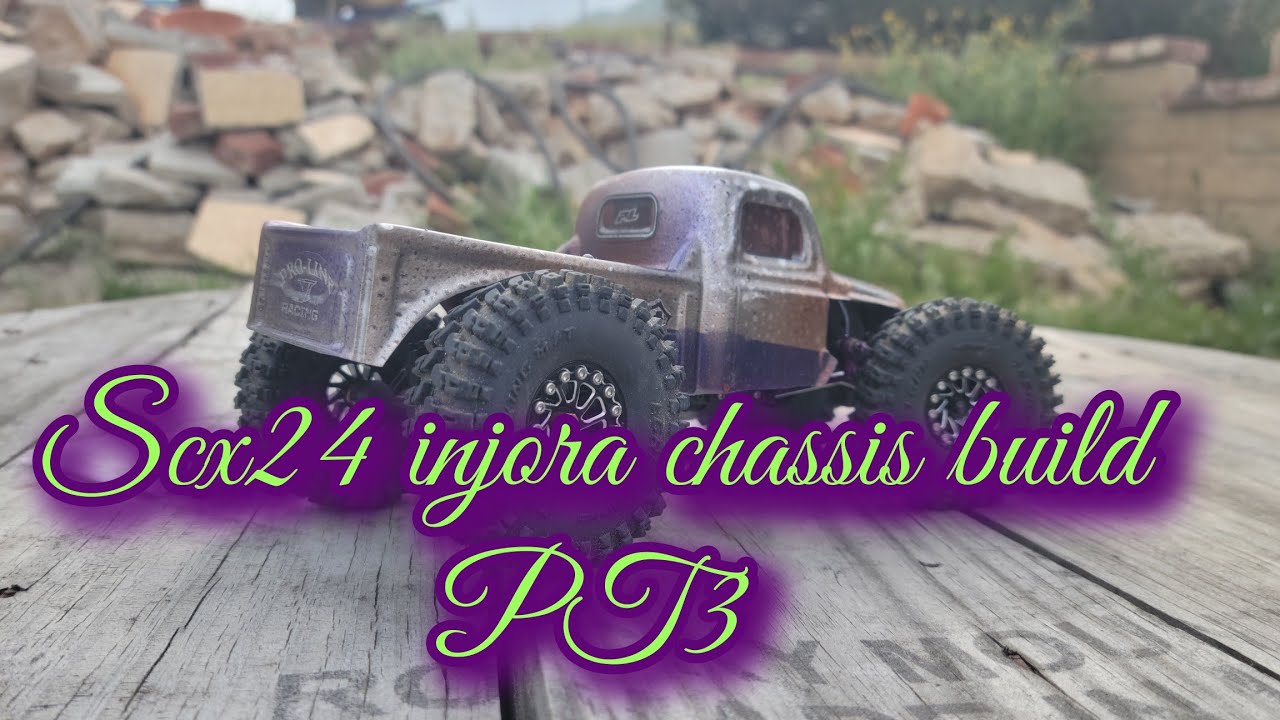 Axial SCX24 Injora chassis build PT3. (Flat rail chassis) (MAZZ DESIGNS ...