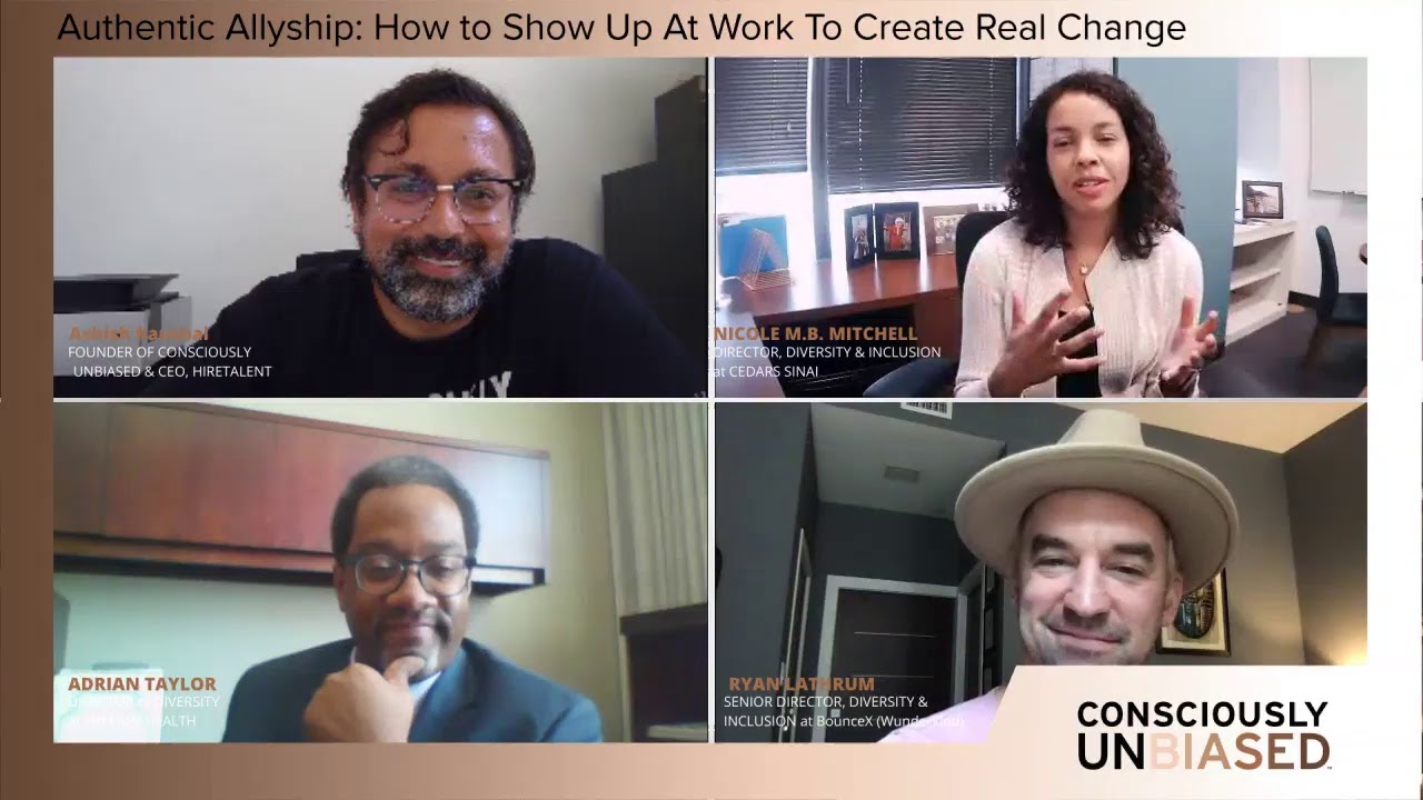 Authentic Allyship: How to Show Up AT Work To Create Real Change - YouTube
