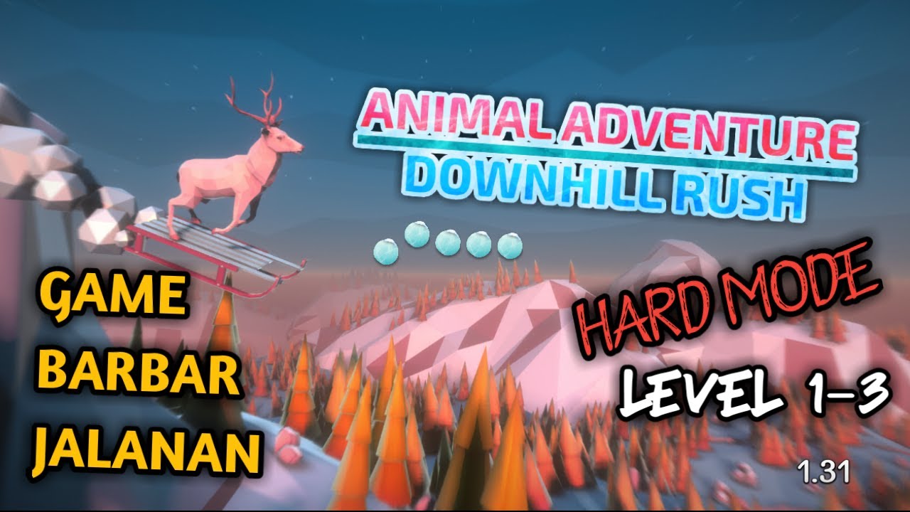 Game Selancar Jalanan BARBAR (level 1-3) HARD | Animal Adventure ...