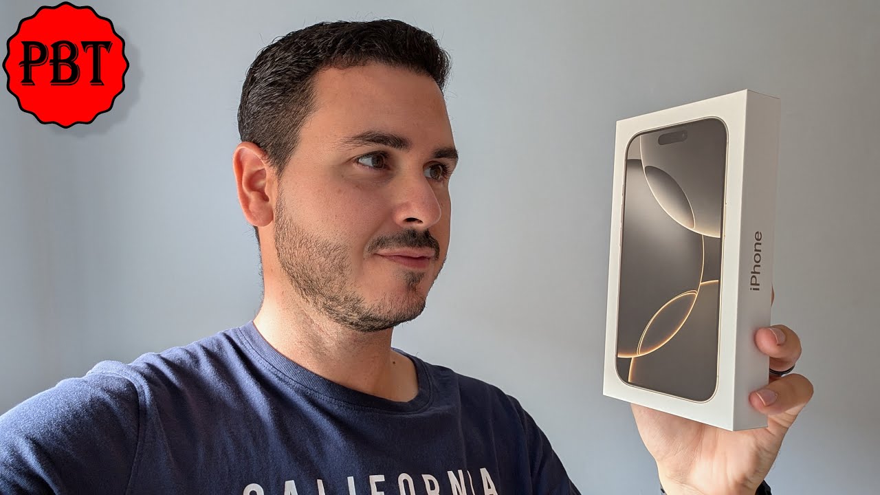 iPhone 16 Pro UnBoxing y Primeras impresiones | VLOG Recogida Apple Store - YouTube