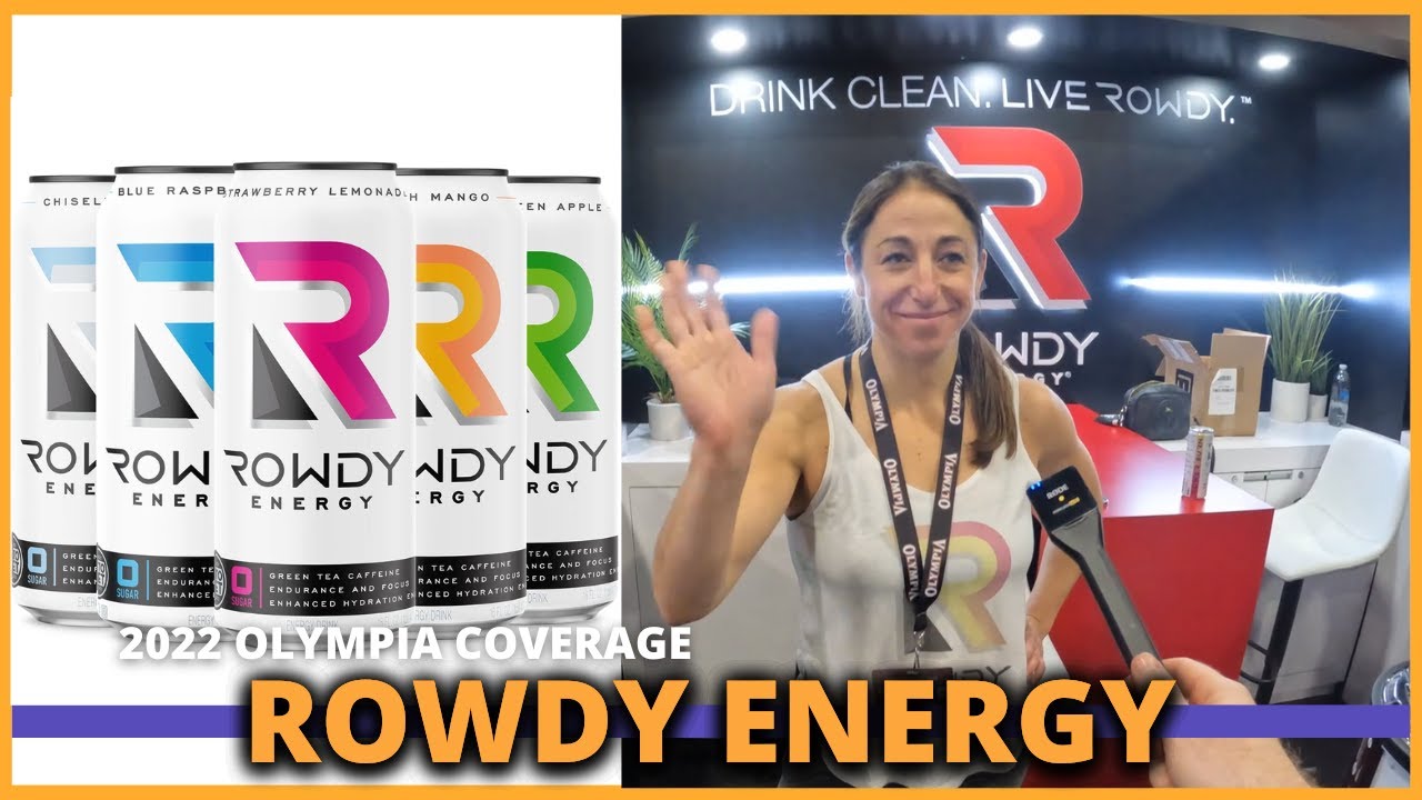 Rowdy Energy Brand Spotlight at 2022 Olympia Expo - YouTube
