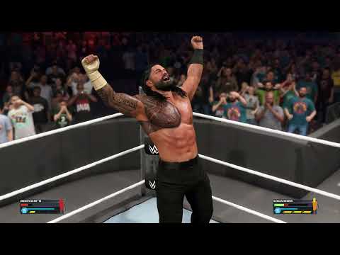 Roman Reigns SPEARS The Undertaker - #wwe2k23