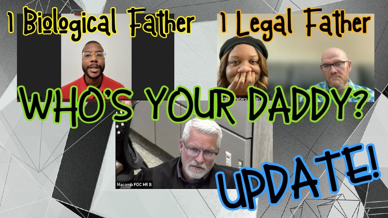 1 Legal Father, 1 Biological Father... WHO'S YOUR DADDY? - YouTube