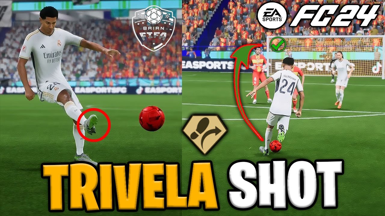 CARA TERBAIK TUTORIAL TRIVELA SHOT PRO PLAYER PALING EFEKTIF DI EA FC ...