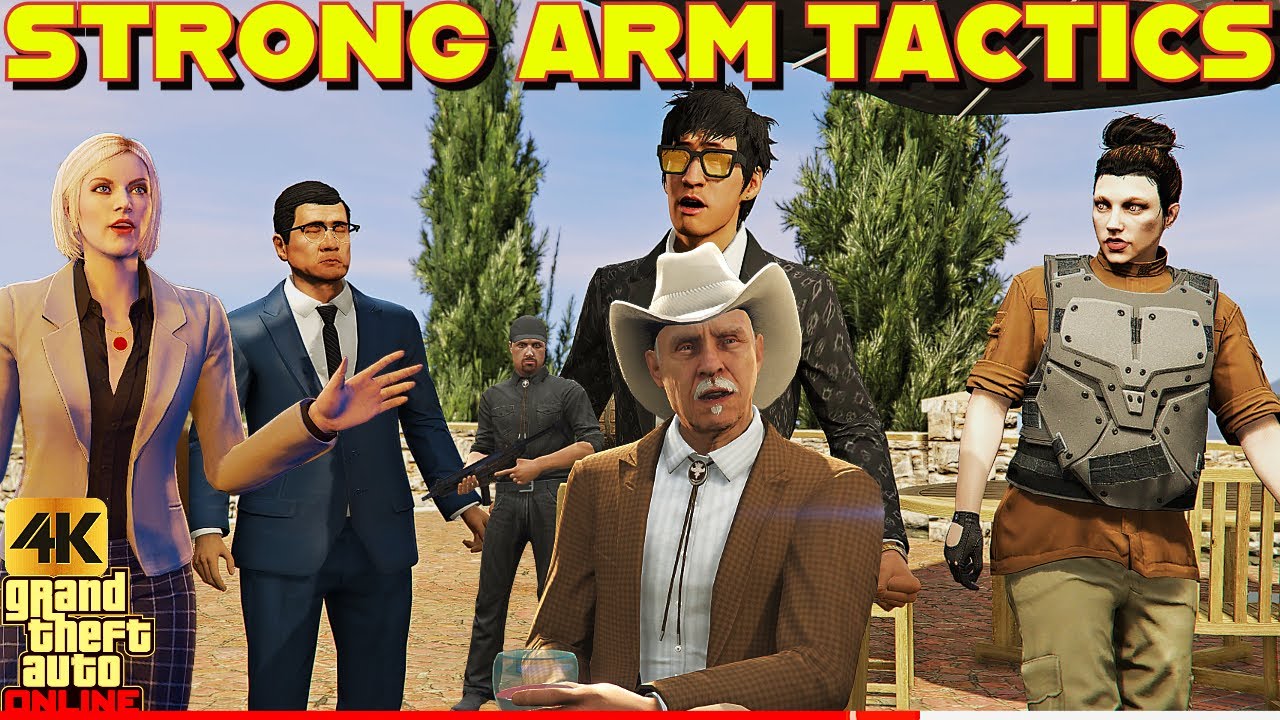 GTA Online Strong Arm Tactics Mission 4K Gameplay.🔥[Ms. Baker] - YouTube