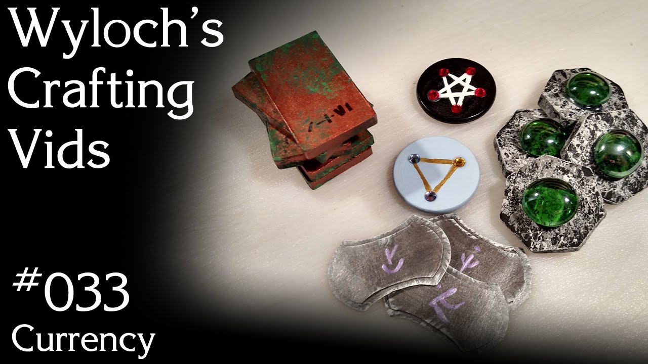 How to Make Prop Coins and Currency for Dungeons & Dragons - YouTube