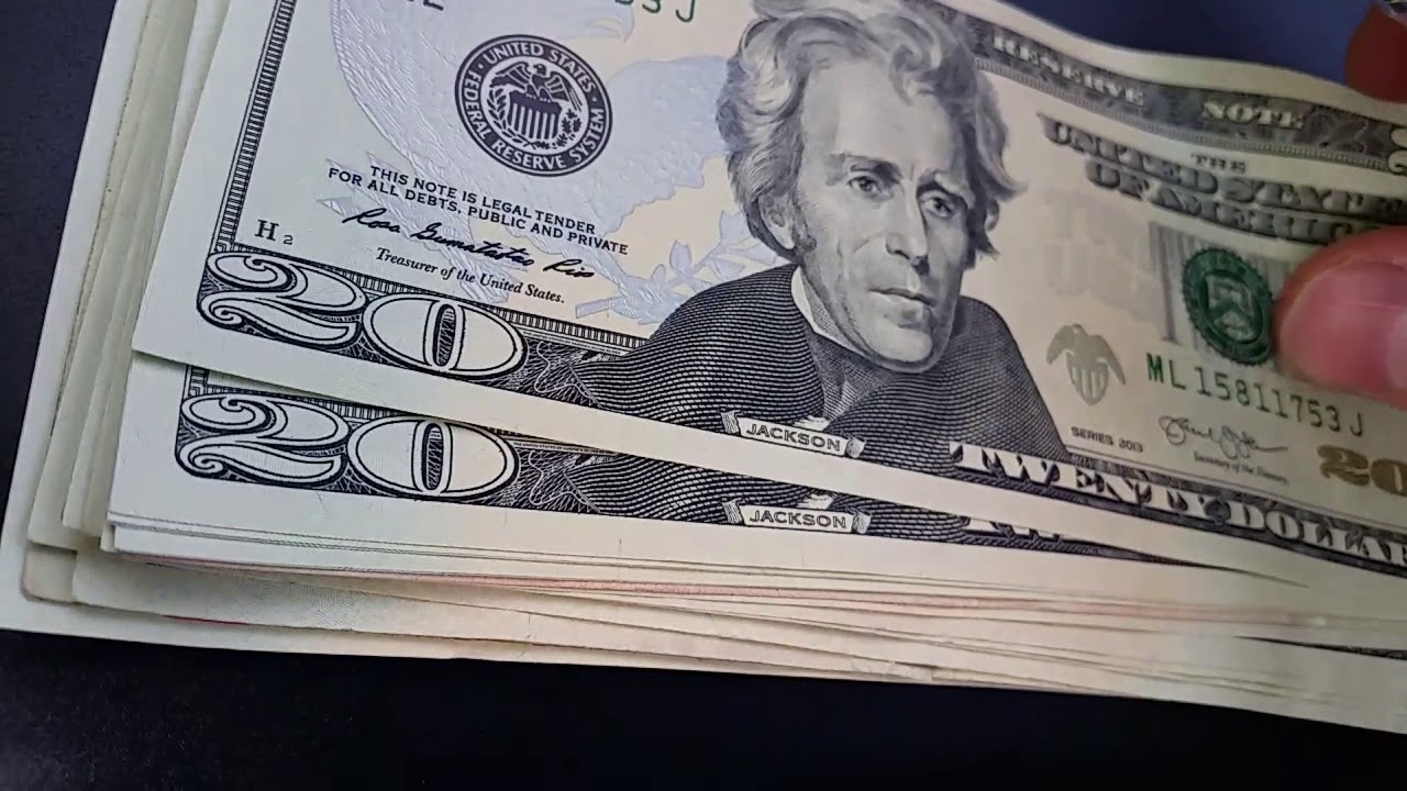 $700 IN $20'S - YouTube
