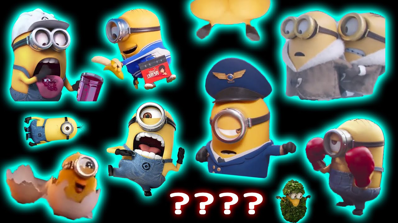 100+ Minions MEGA COMPILATION Sound Variations in 550 Seconds 10 MIN ...
