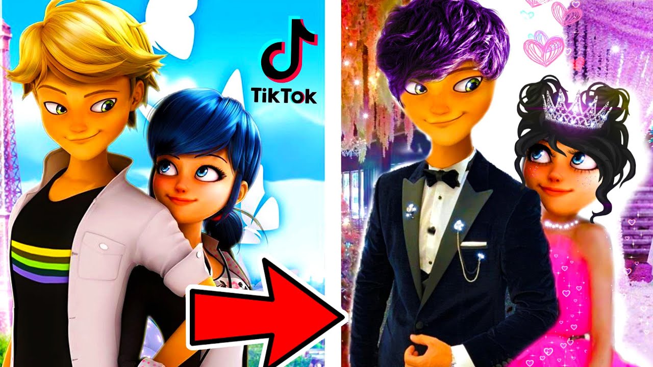 Miraculous Ladybug WEDDING | Cat Noir and Ladybug get married | Pink ...