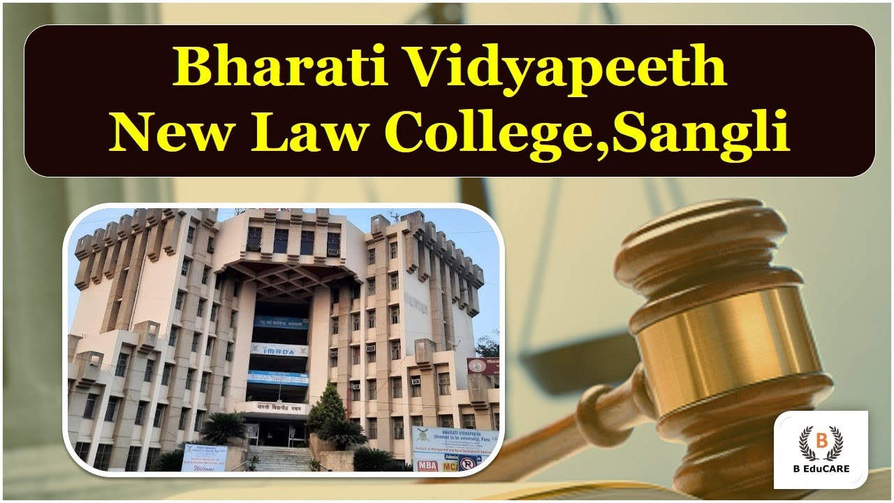 Bharati Vidyapeeth Logo Bharati Vidyapeeth New Law College Pune