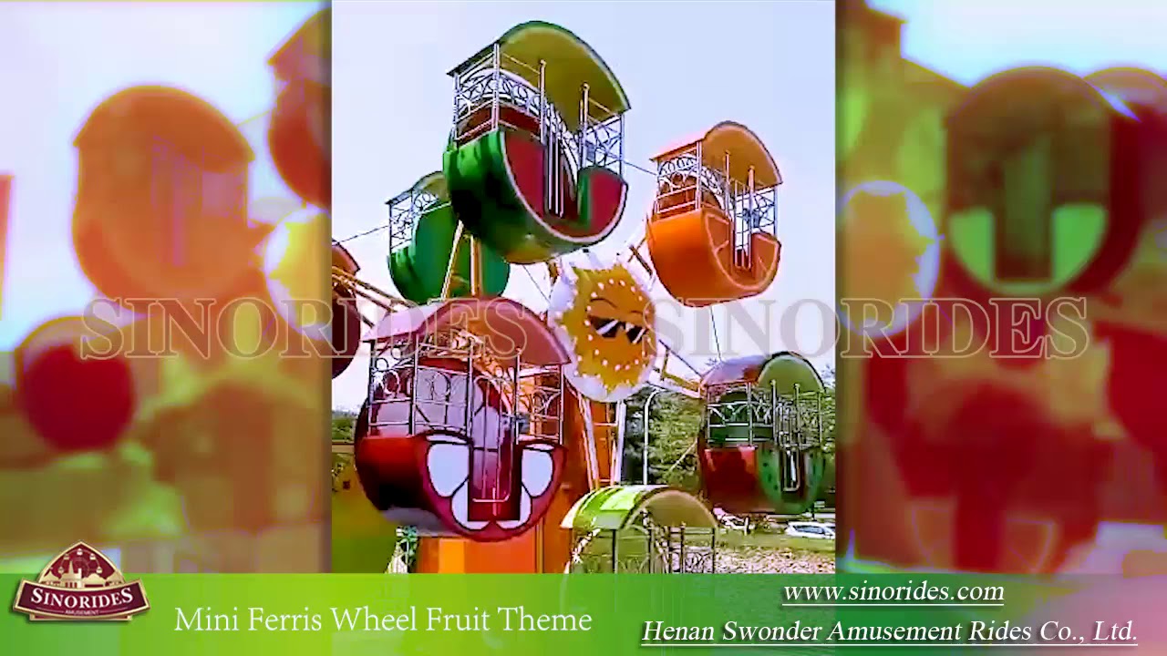 Mini Ferris Wheel Fruit Theme for Kids - YouTube