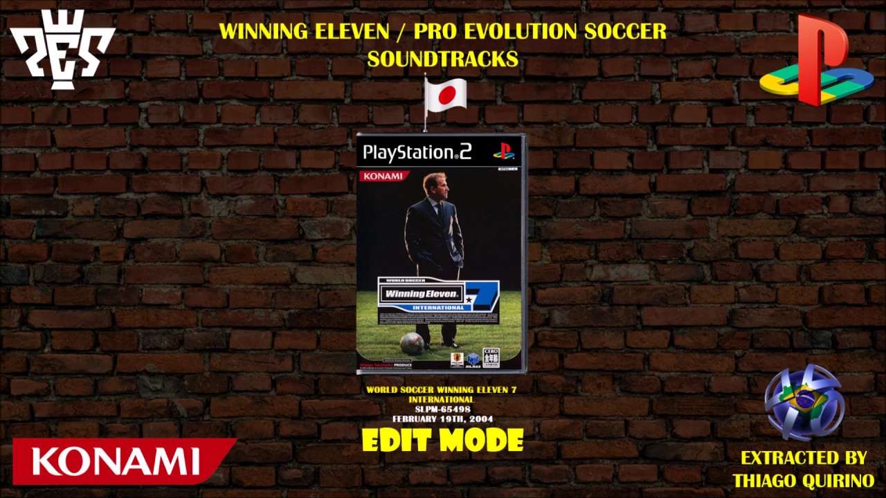Soundtrack [Winning Eleven 7 - International] Edit Mode - YouTube