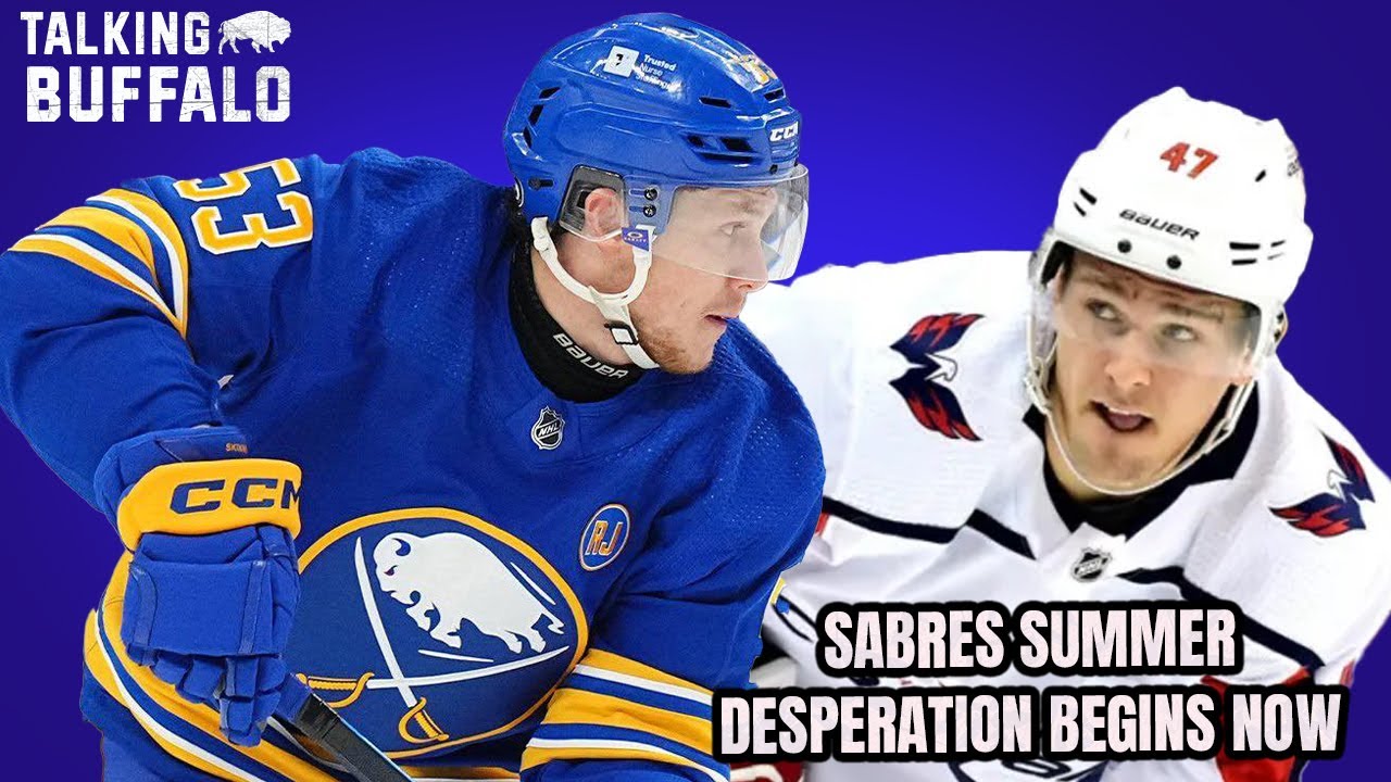 Chad DeDominicis Talks Sabres Desperate For A Splash - YouTube