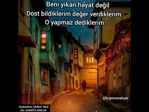 Murat Ince   Dost Bildiklerim Deger Verdiklerim O Yapmaz Dediklerim