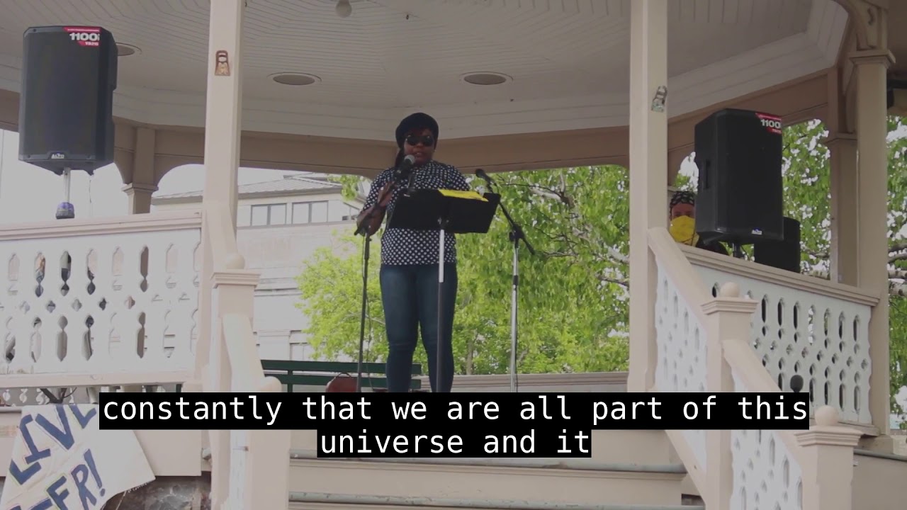 Rhonda Chester at Skaneateles | BLM Solidarity March - YouTube