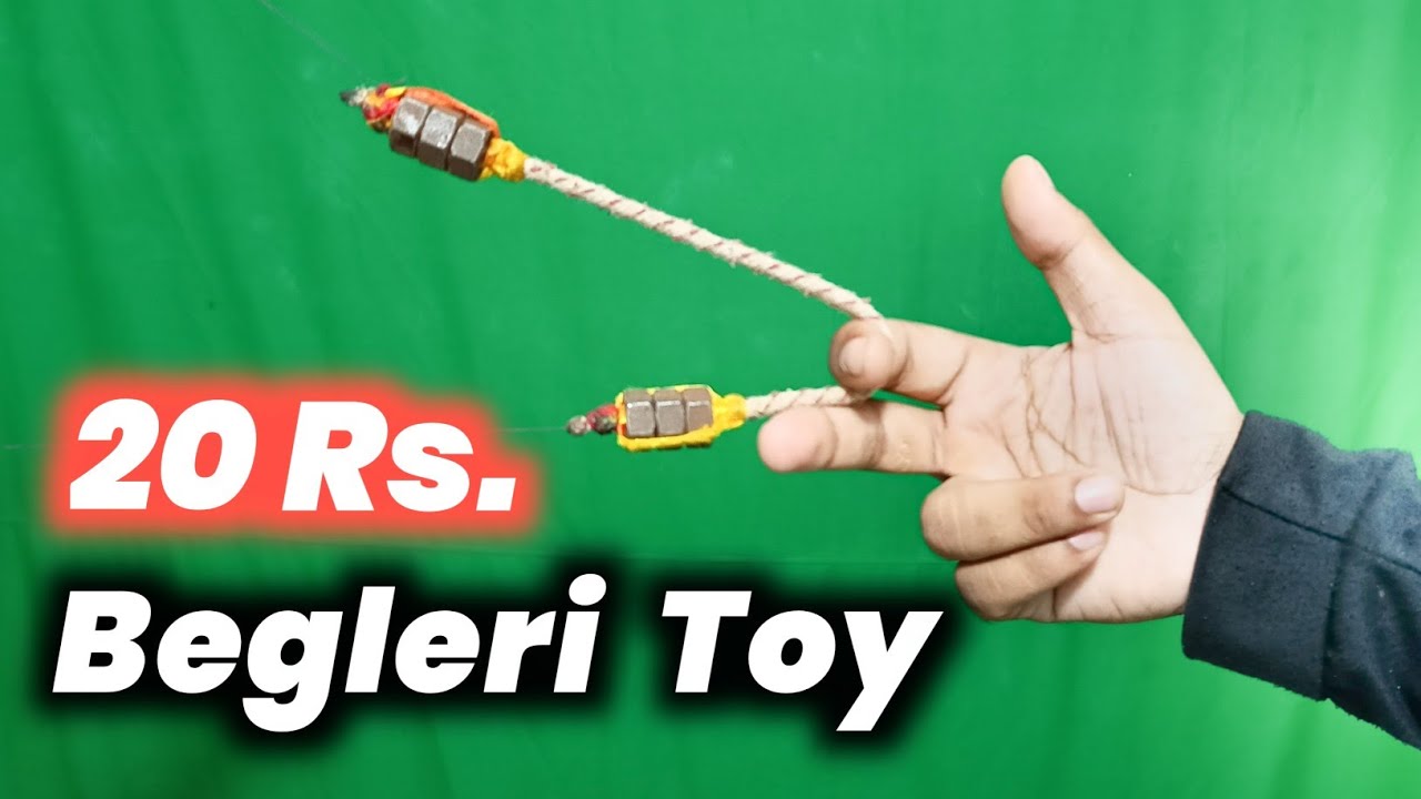 SIMPLE TOY IN 20 Rs | how to make begleri in Hindi || Shubh skill ...