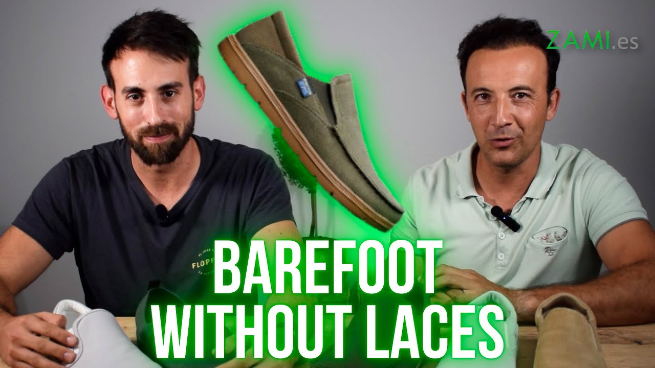 BAREFOOT WITHOUT LACES LEMS AND XERO SHOES - YouTube