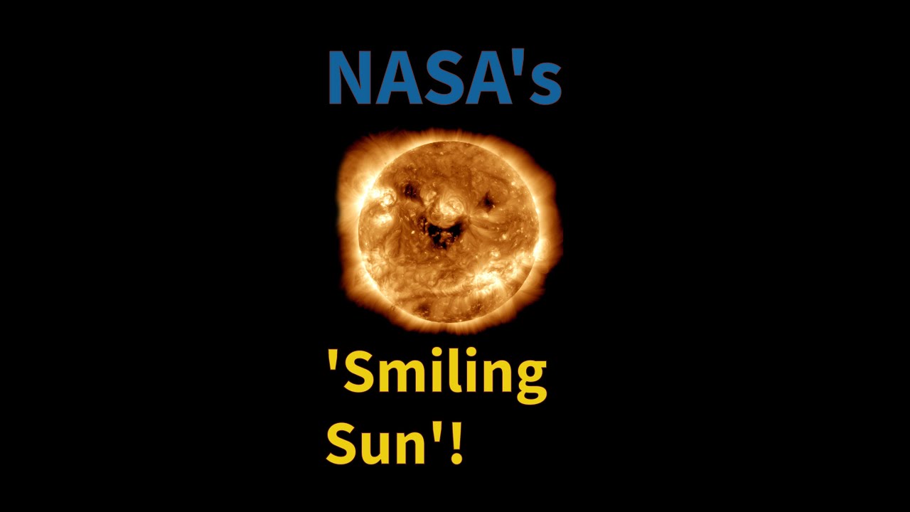 NASA’s 'SMILING SUN' image?! Real or fake? Cute or Creepy? [Vertical ...