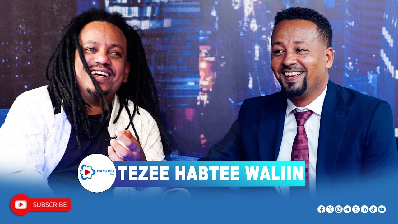 Tezee Habtee (Raastaa) - Waliin Mako Bili Show 2025 - YouTube