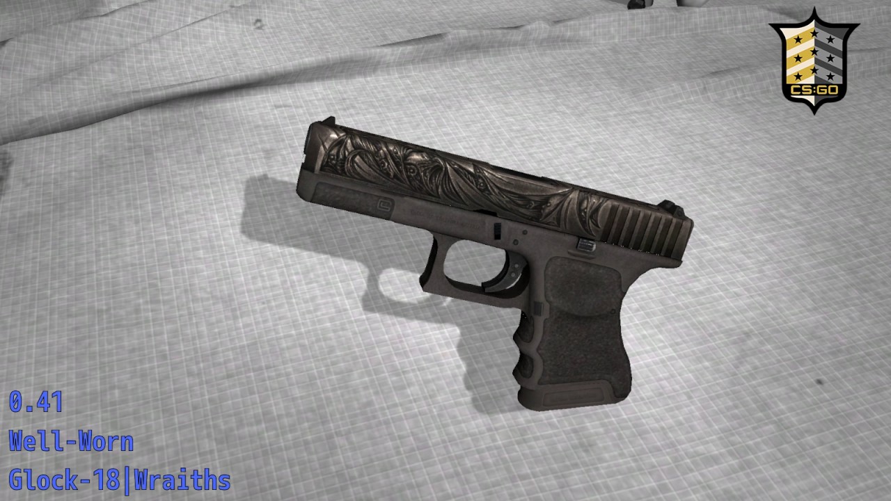 Glock-18 Wraiths - Skin Wear Preview - YouTube