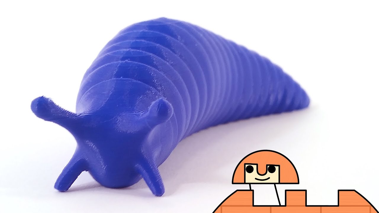 Creation 2 - "Friendly Articulated Slug" - YouTube