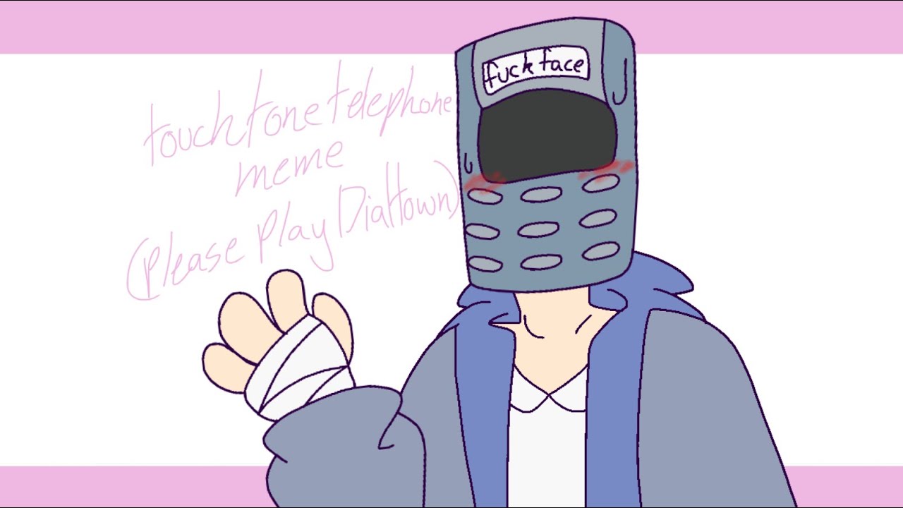(OLD) Touch Tone Telephone - animation meme - Dialtown (13+) - YouTube