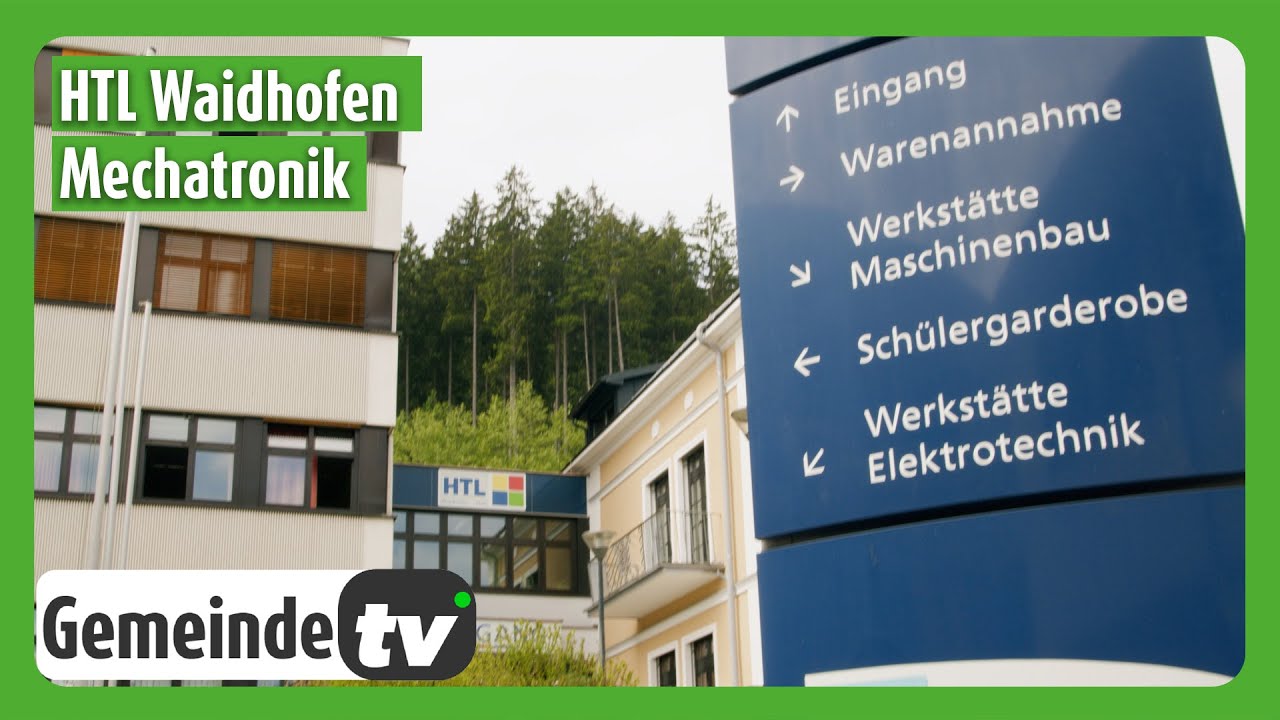 Einblicke in den Schulalltag: Mechatronik an der HTL Waidhofen/ Ybbs - YouTube