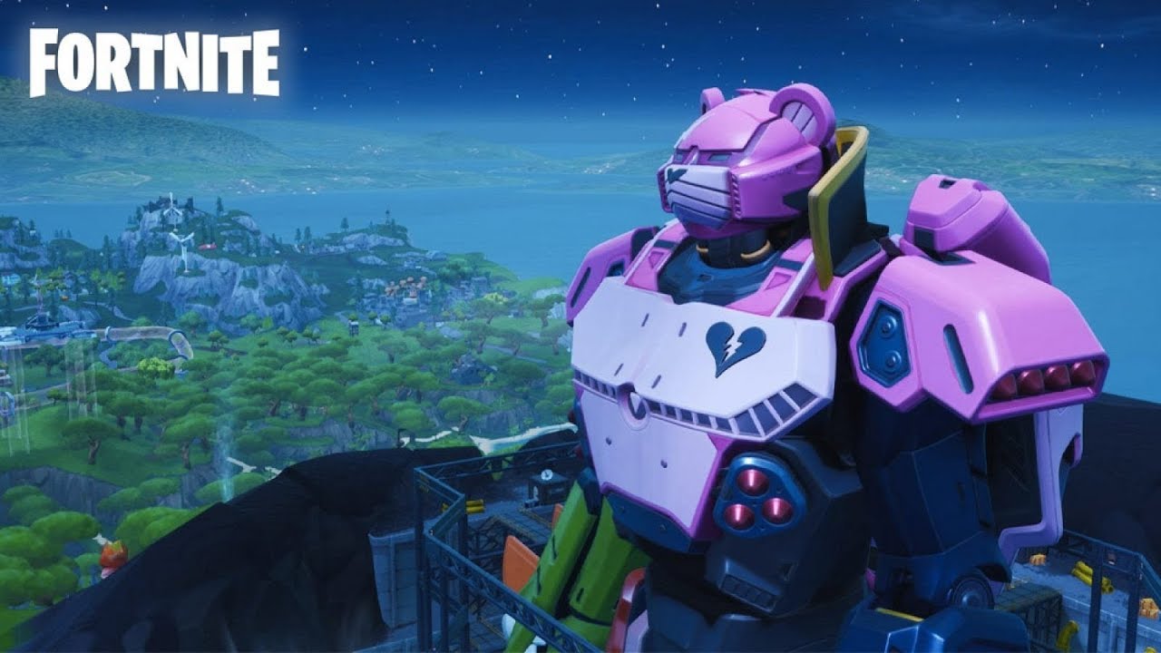 Fortnite Monster-Robot Mech Final Showdown Live Event - YouTube