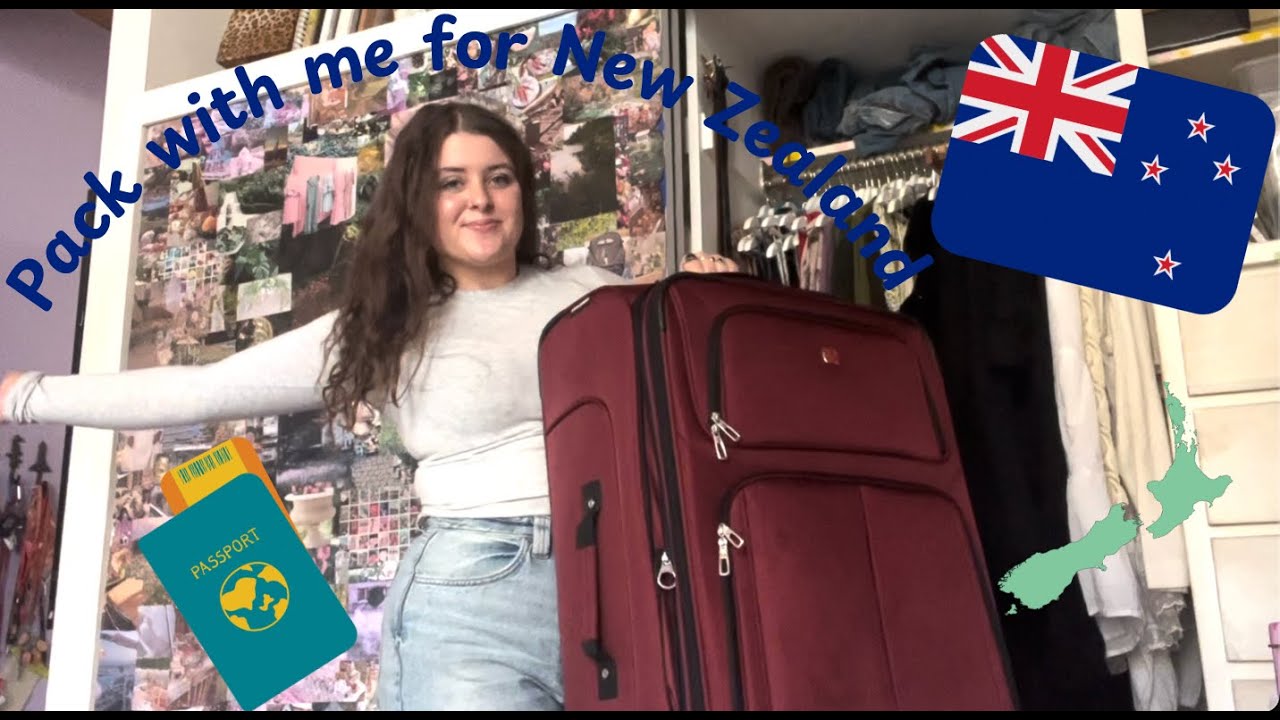 VLOG 1: Pack with me for New Zealand (Study Abroad) - YouTube