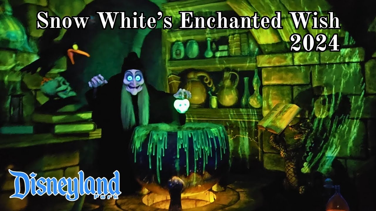 Snow White's Enchanted Wish 2024 | Disneyland Ride POV [4K60] - YouTube