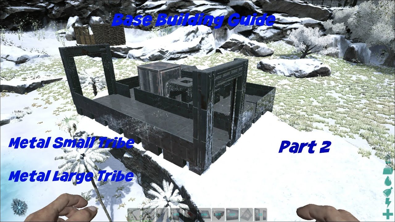Ark Survival Evolved Base Building Guide Pt 2 - YouTube