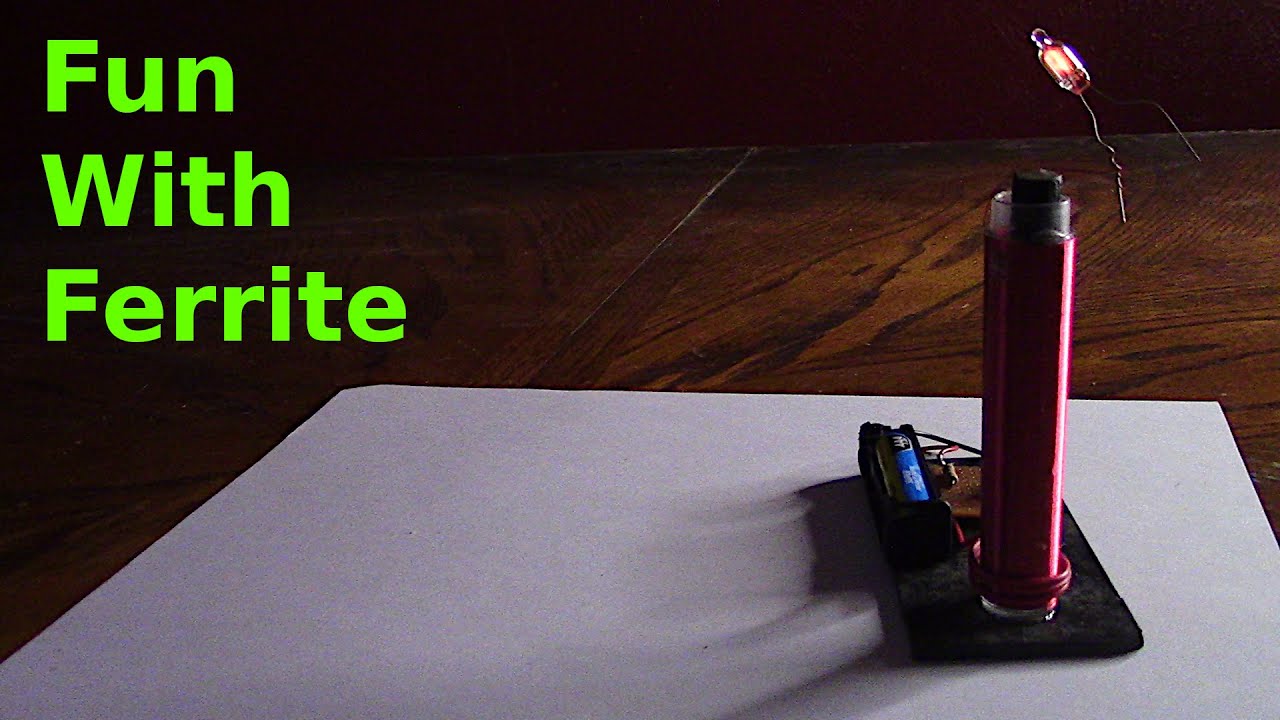 Easy to Make Ferrite Tesla Tower | Surprising Distance & Power - YouTube