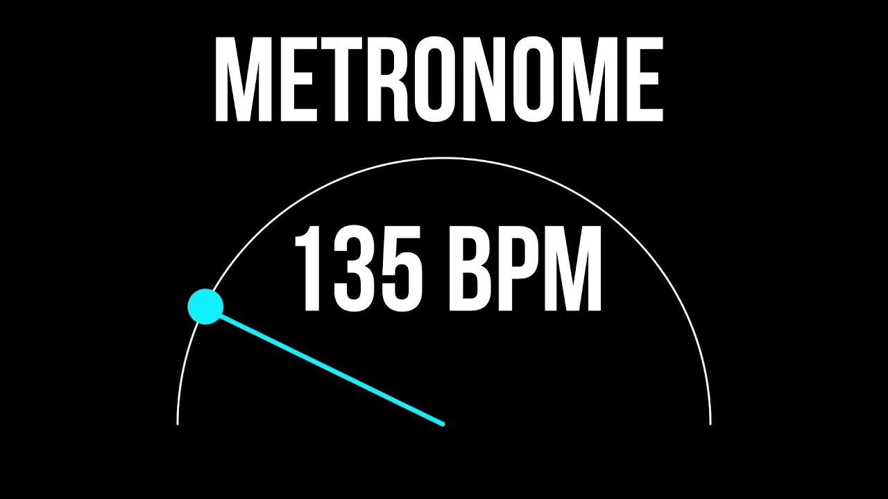 METRONOME 135 BPM 🎶 (5 minutes metronome) - YouTube