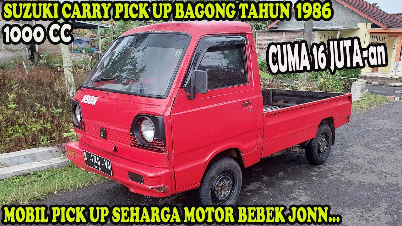 SUZUKI CARRY BAGONG ASLI PICK UP TAHUN 1986 - YouTube