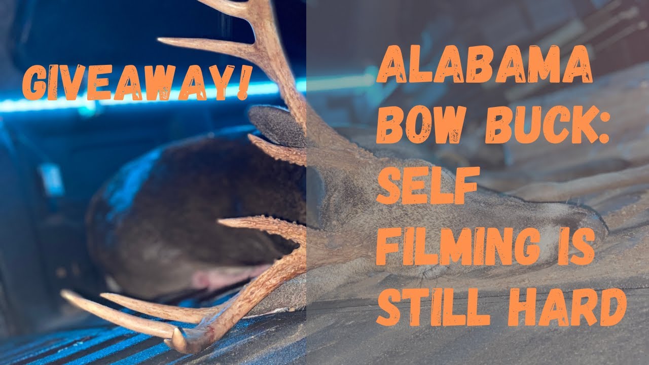 Self Filmed Early Season Alabama Buck - YouTube