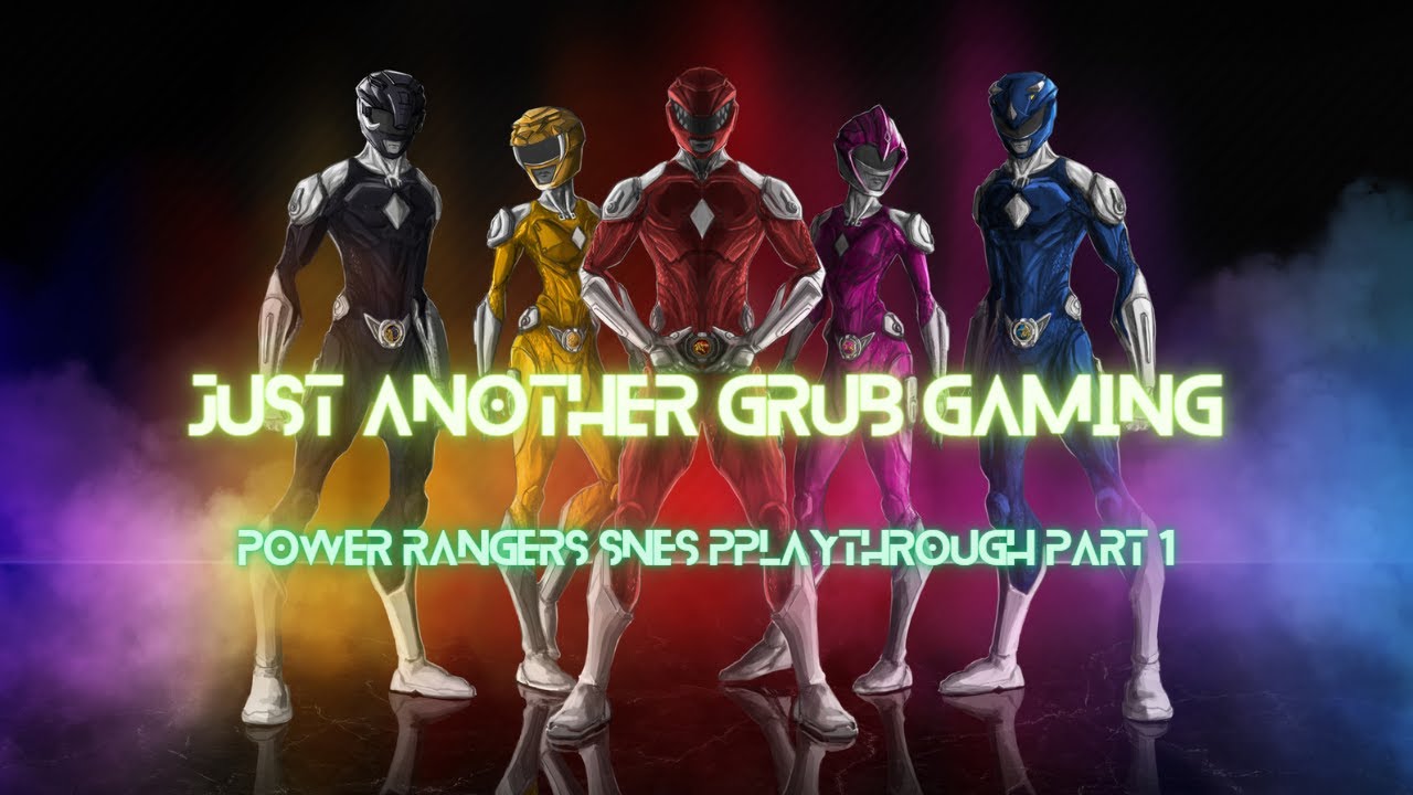 power rangers snes playthrough HD part 1 - YouTube