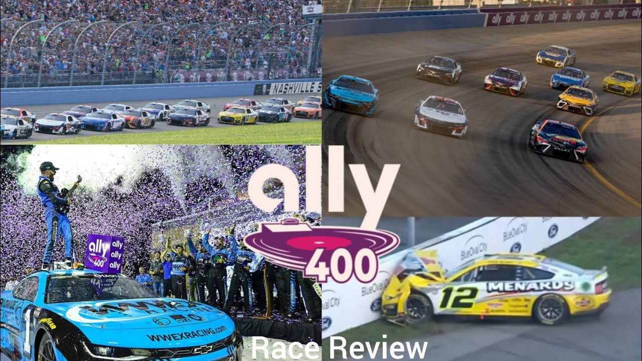 Ross Chastain Wins In 2023! | Ally 400 Race Review - YouTube