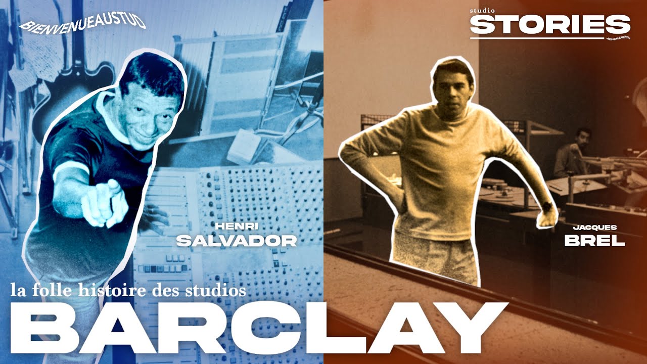 L’incroyable histoire des Studios Barclay (avec Henri Salvador, Dalida, Brel…) - Studio Stories ...