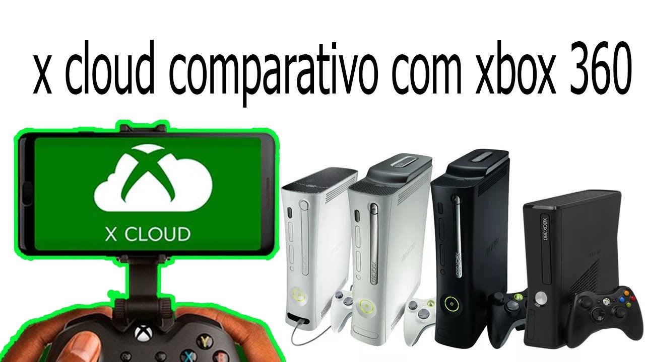 XCLOUD vs. XBOX 360 COMPARATIVO!🎮 - YouTube